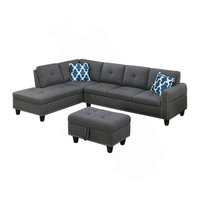 cup holder corner sofa