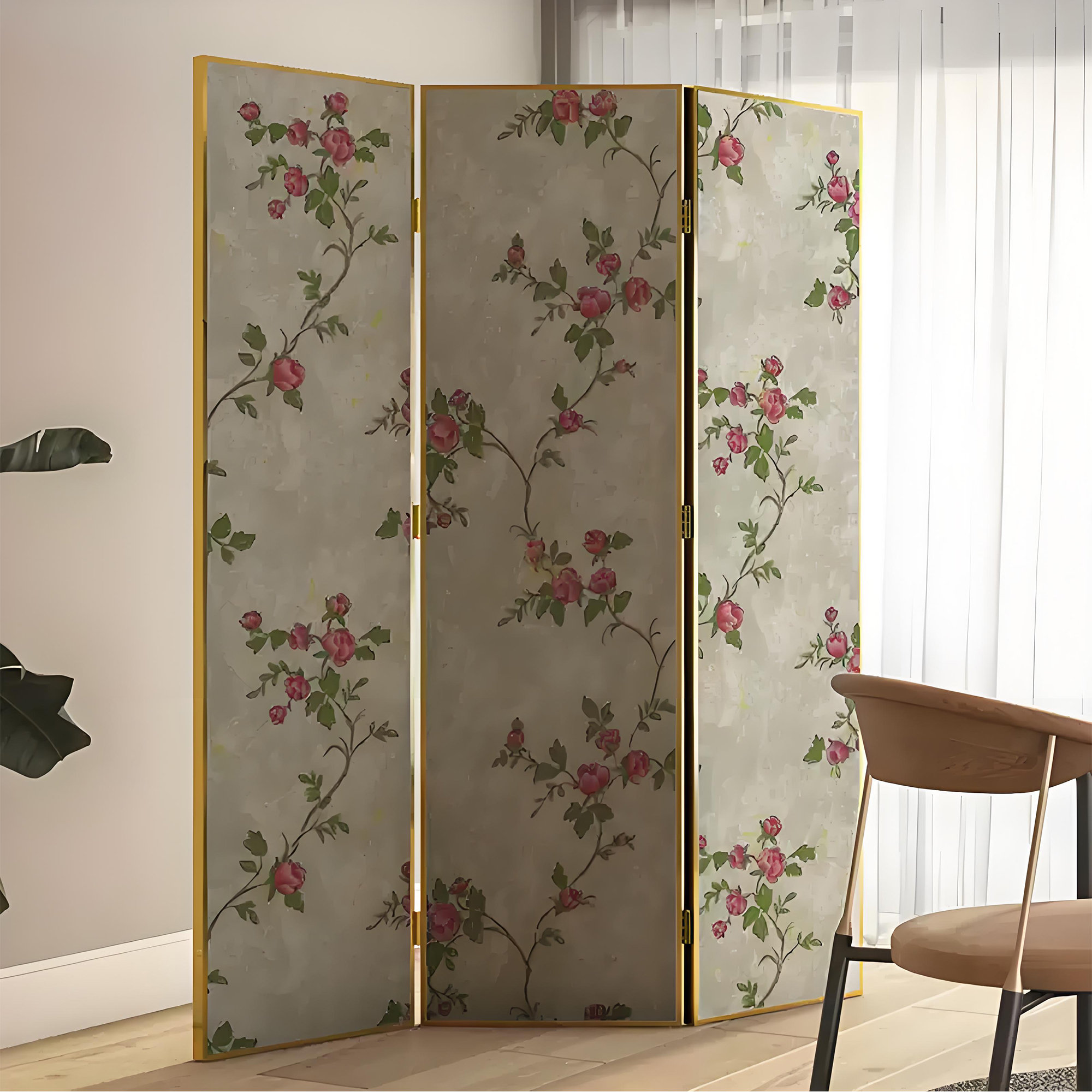 Red Barrel Studio® Pastoral Bloom Screen | Wayfair