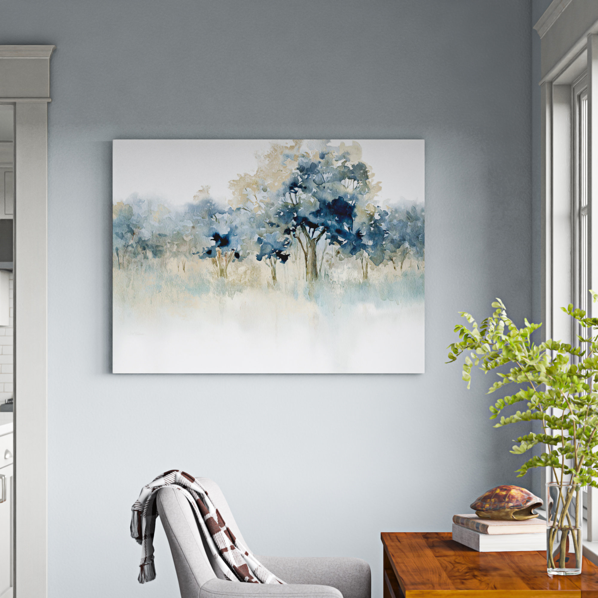 Lark Manor Arlin 'Waters Edge II' - Wrapped Canvas Print & Reviews ...