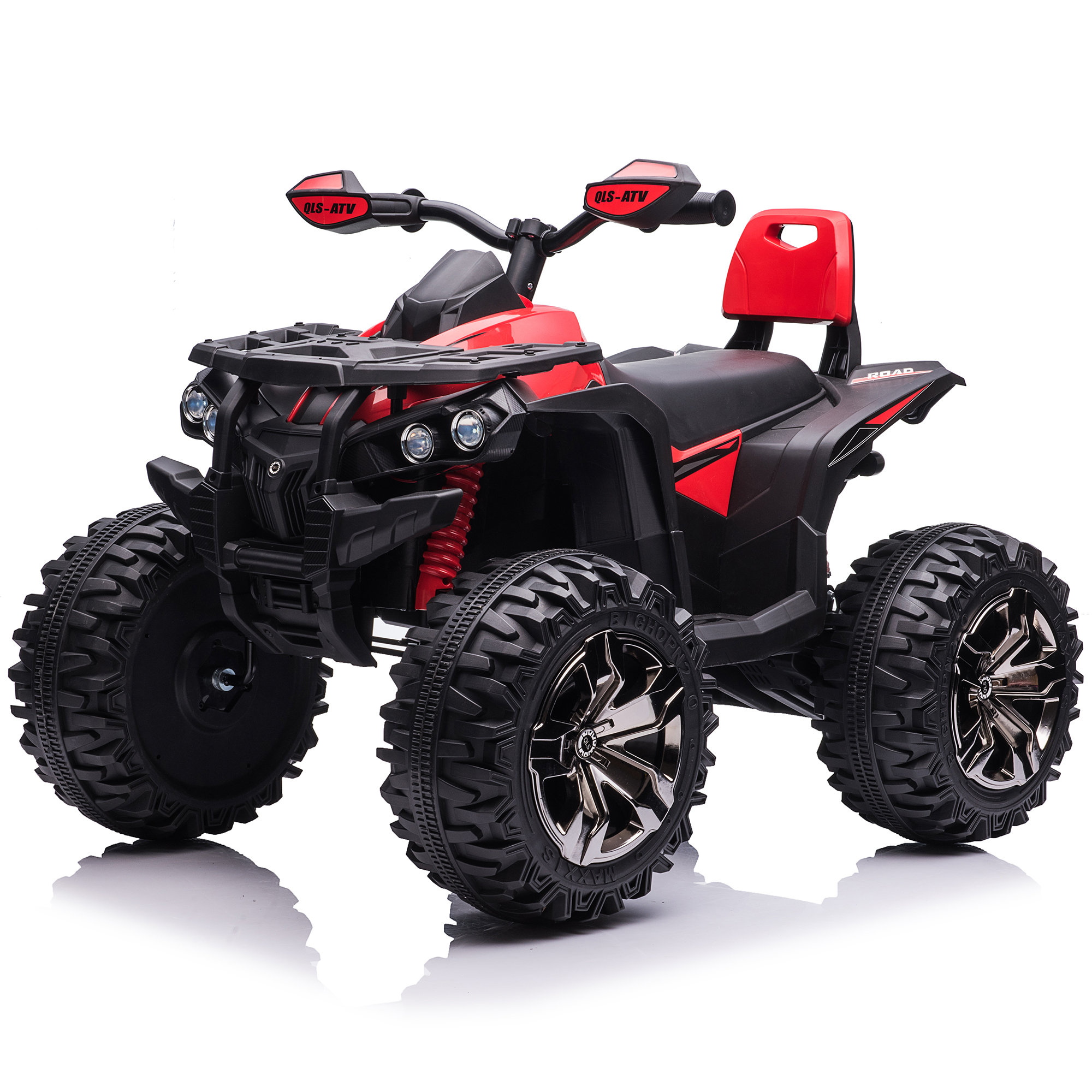 ANRLI 24V Kids Electric ATV with Parent Remote Control, 2-Seater Ride ...