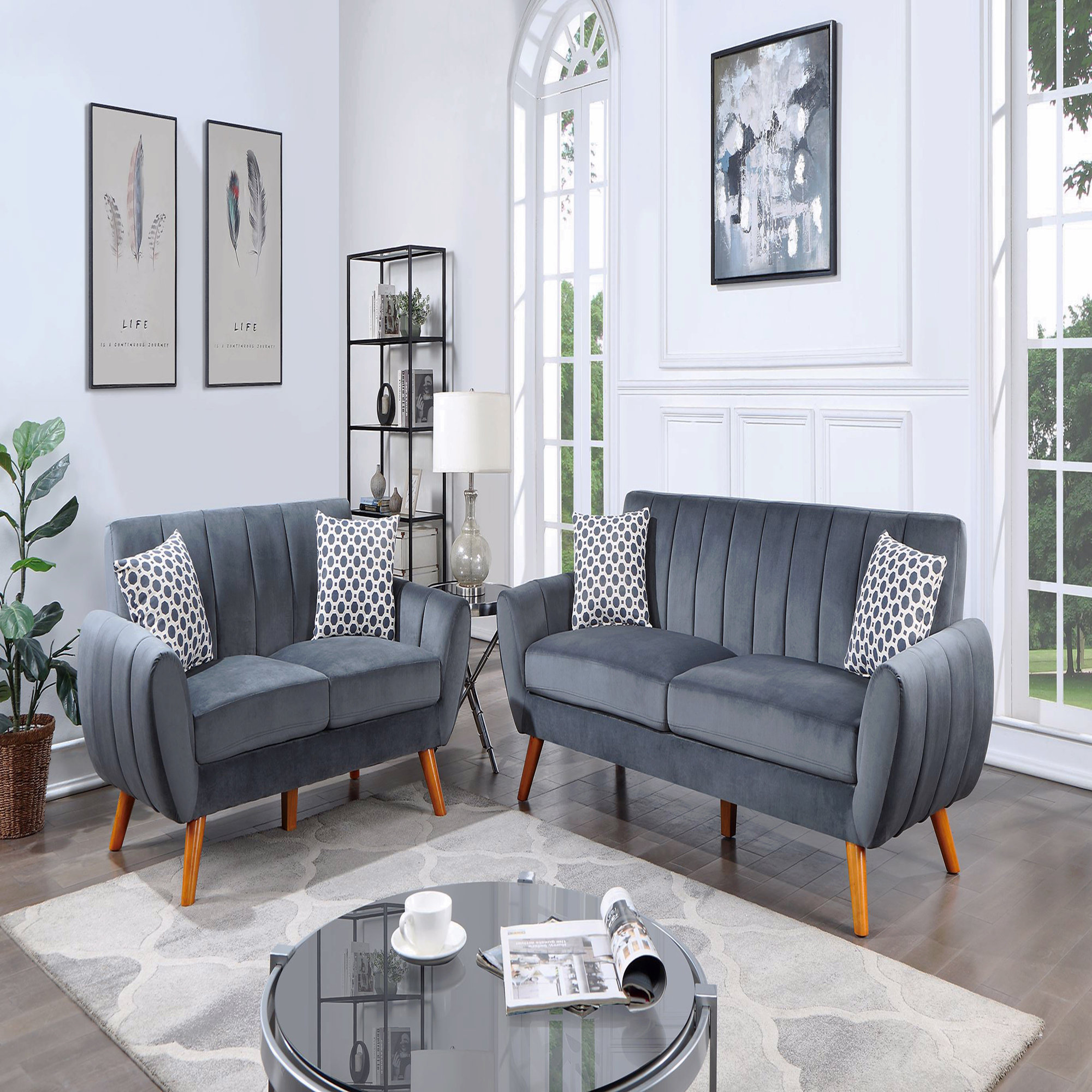 Latitude Run® Sofa Set - 2Pc Set | Wayfair