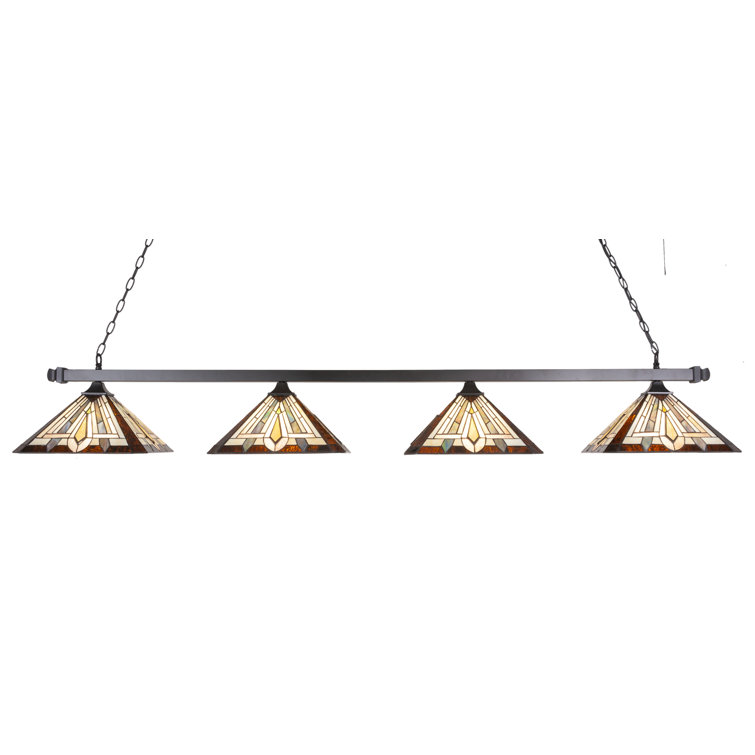 Foundry Select Square Bar/Square Fitter 4-Light Bar | Wayfair