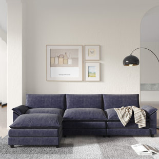 Blue Sectionals You'll Love | Wayfair