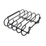 Nexgrill BBQ Rib Rack, Non-Stick Smoker Accessory for Outdoor Grilling ...
