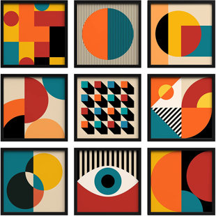 Red Wall Art You'll Love | Wayfair