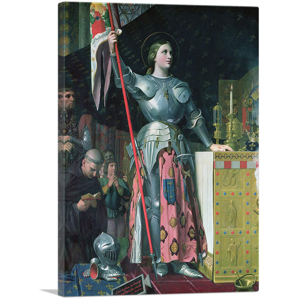 ARTCANVAS " Joan Of Arc At The Coronation Of King Charles VII 1429 " by ...