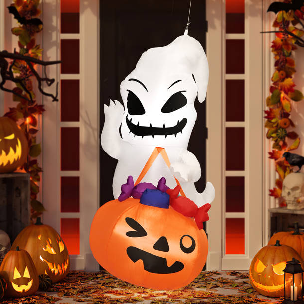 The Holiday Aisle® Halloween Wooden Boo Standing Decor & Reviews | Wayfair