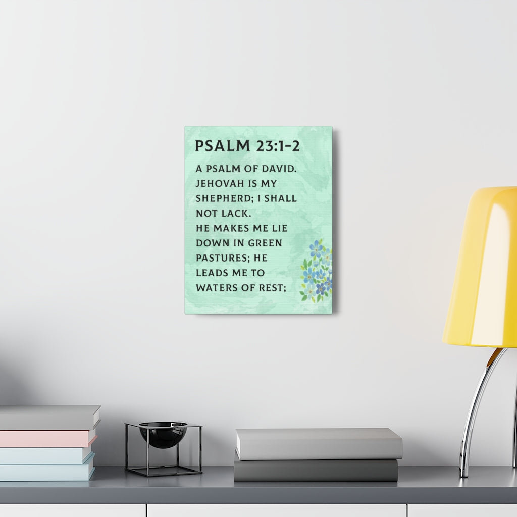 Trinx " A Psalm Of David Psalm 23:1-2 Bible Verse " | Wayfair