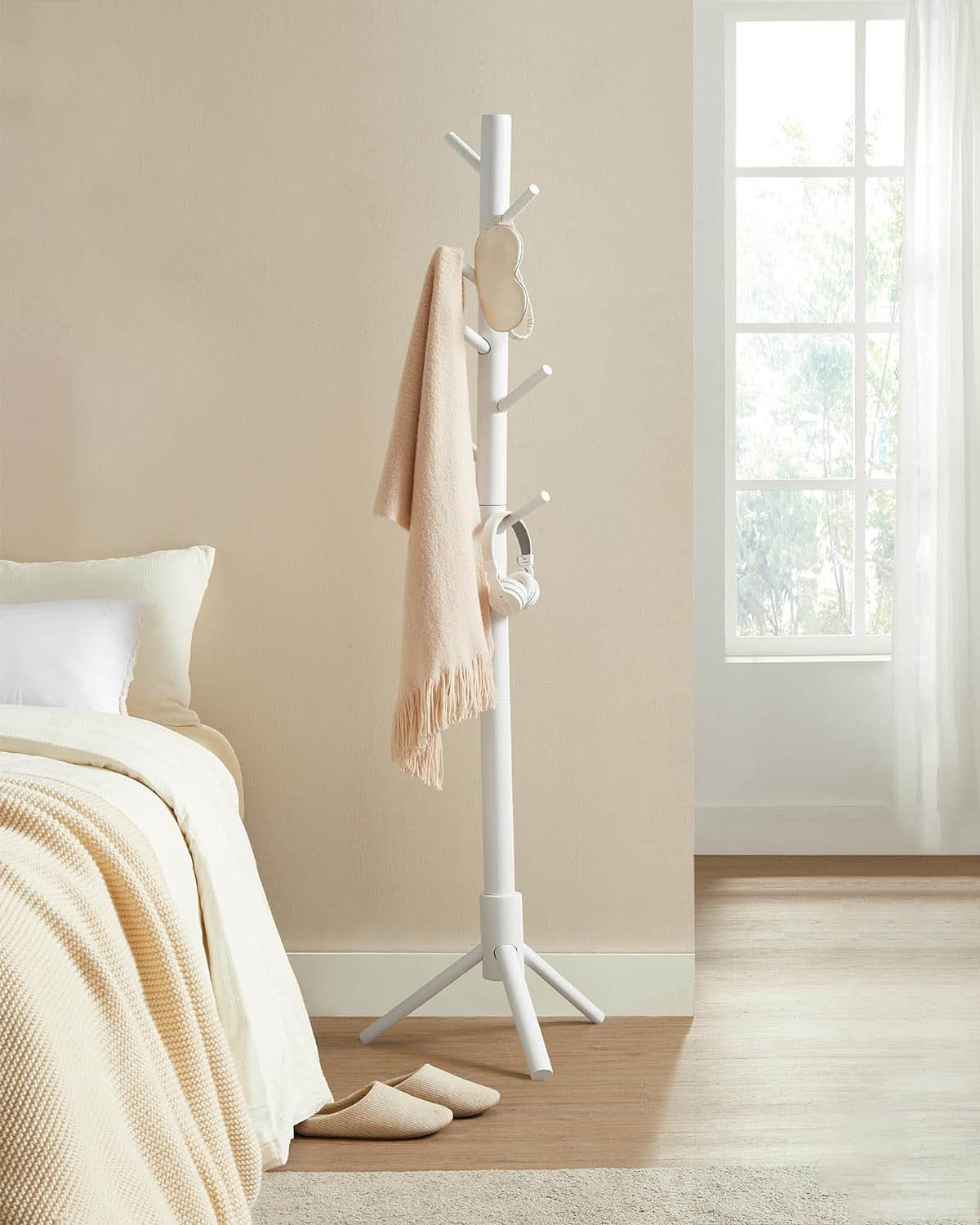 George Oliver Free Standing Coat Rack, Tree-Shaped Coat Rack With 8 ...