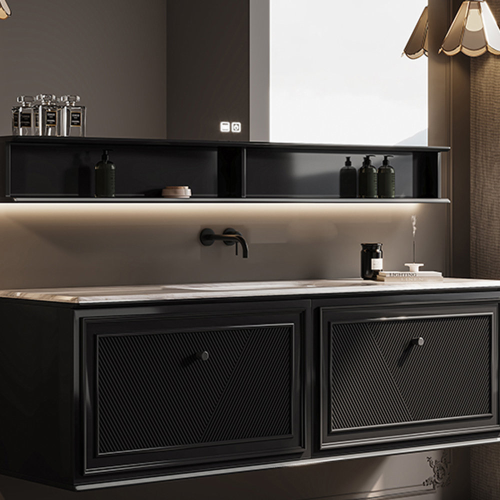 Orren Ellis French style high-end bathroom cabinet. | Wayfair