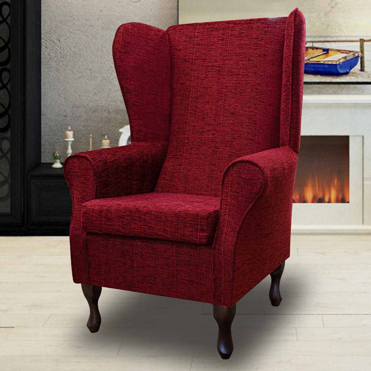 Beaumont 79cm Wide Tufted Wingback Chair | Wayfair.co.uk