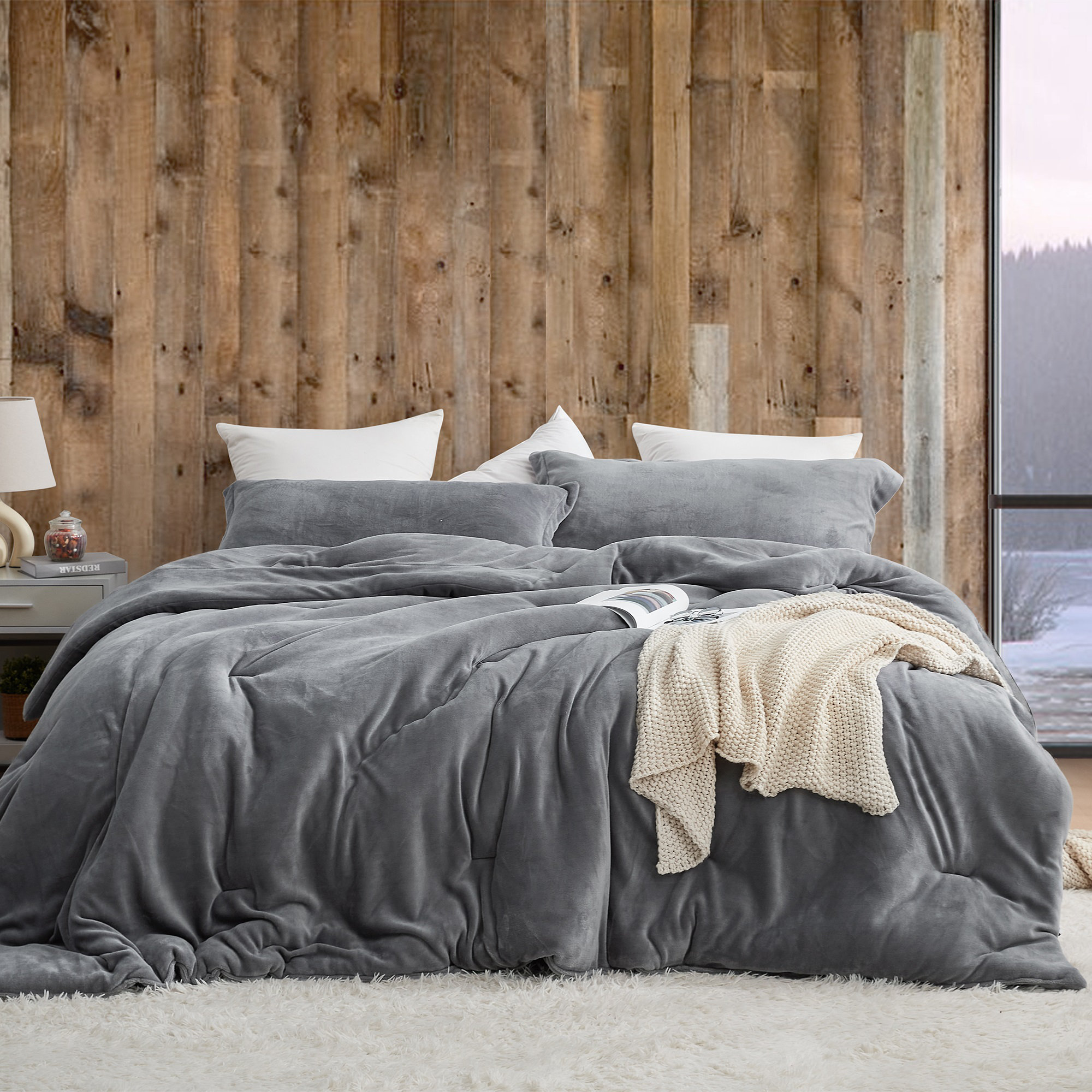 Coma Inducer Git Cozy Coma Inducer Velvety Oversized Comforter Set ...