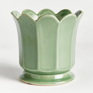 Winston Porter Conservatory Footed Ceramic Pot Planter & Reviews ...