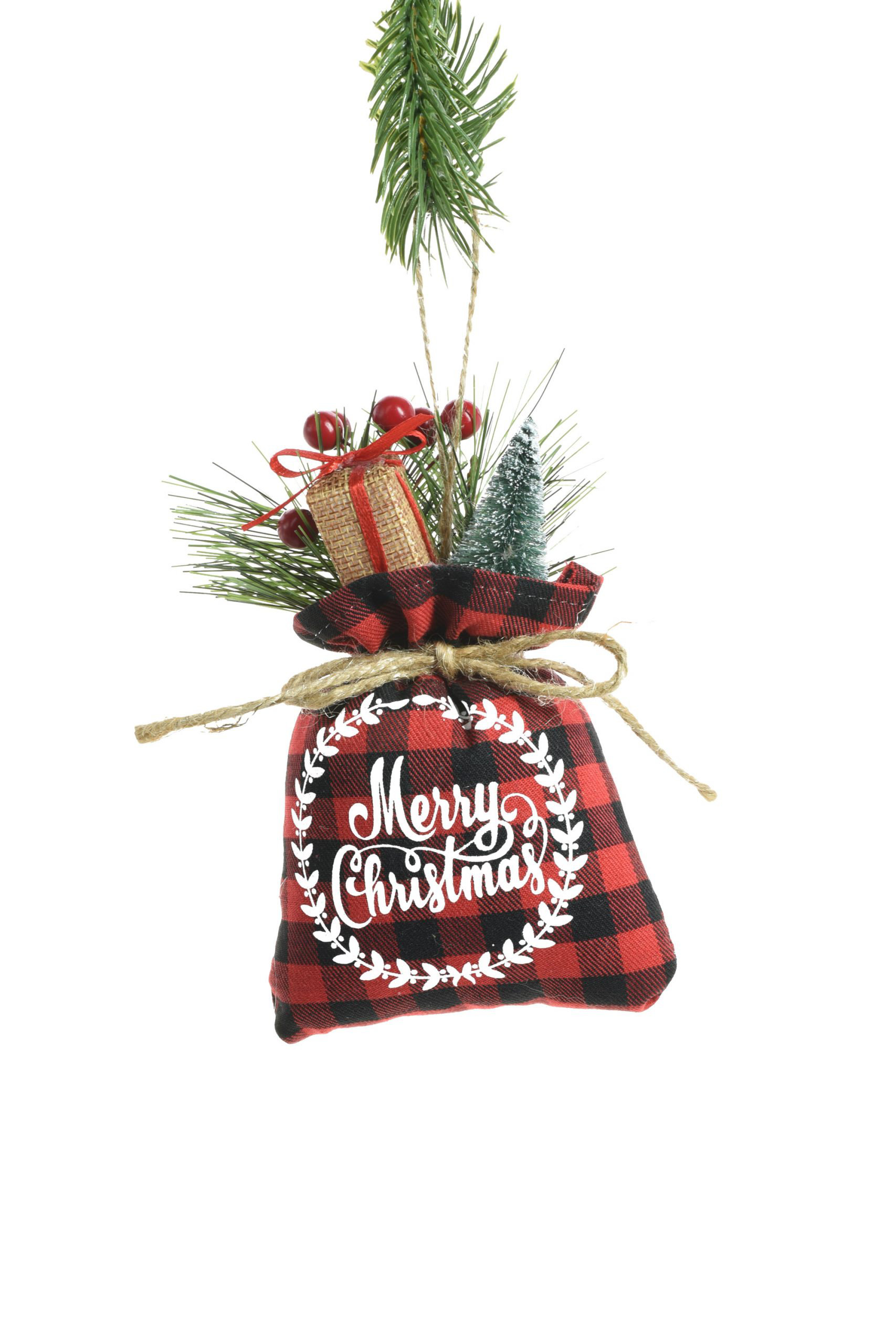 Starlight Collection Sac-cadeau rouge "Merry Christmas" (paquet de 4 ...