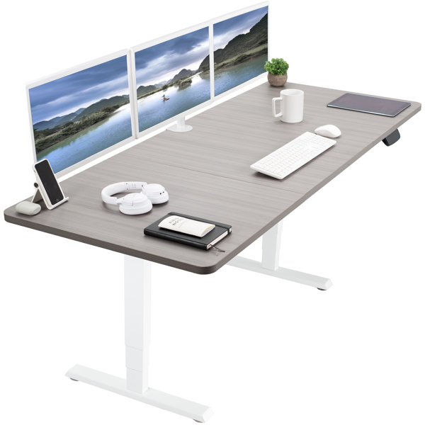 VIvo Electric 71" x 30" Stand Up Desk Workstation, 2B7B Series ...