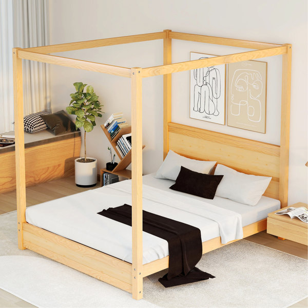 Latitude Run® Emreigh Canopy Bed | Wayfair