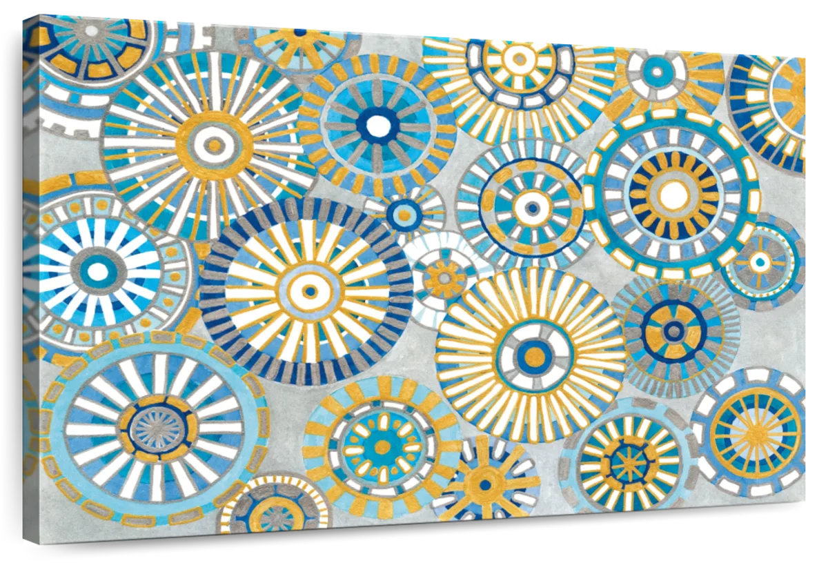 Wade Logan® Avery Circle Delight IV | Wayfair
