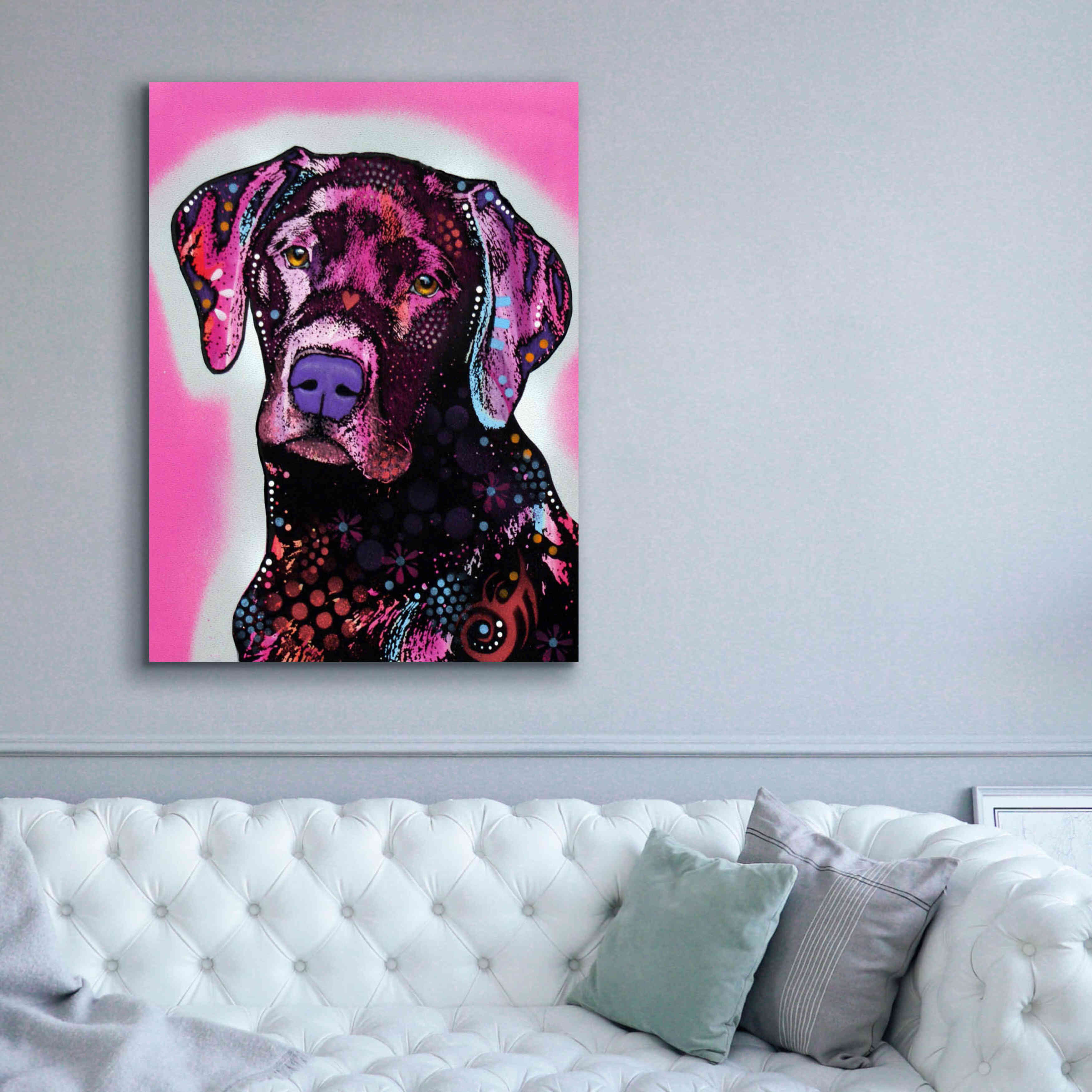 Red Barrel Studio® Black Lab by Dean Russo - Wrapped Canvas Print | Wayfair
