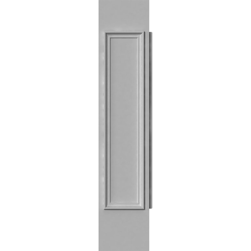 Ekena Millwork Corner Newel Post w/Panel | Wayfair