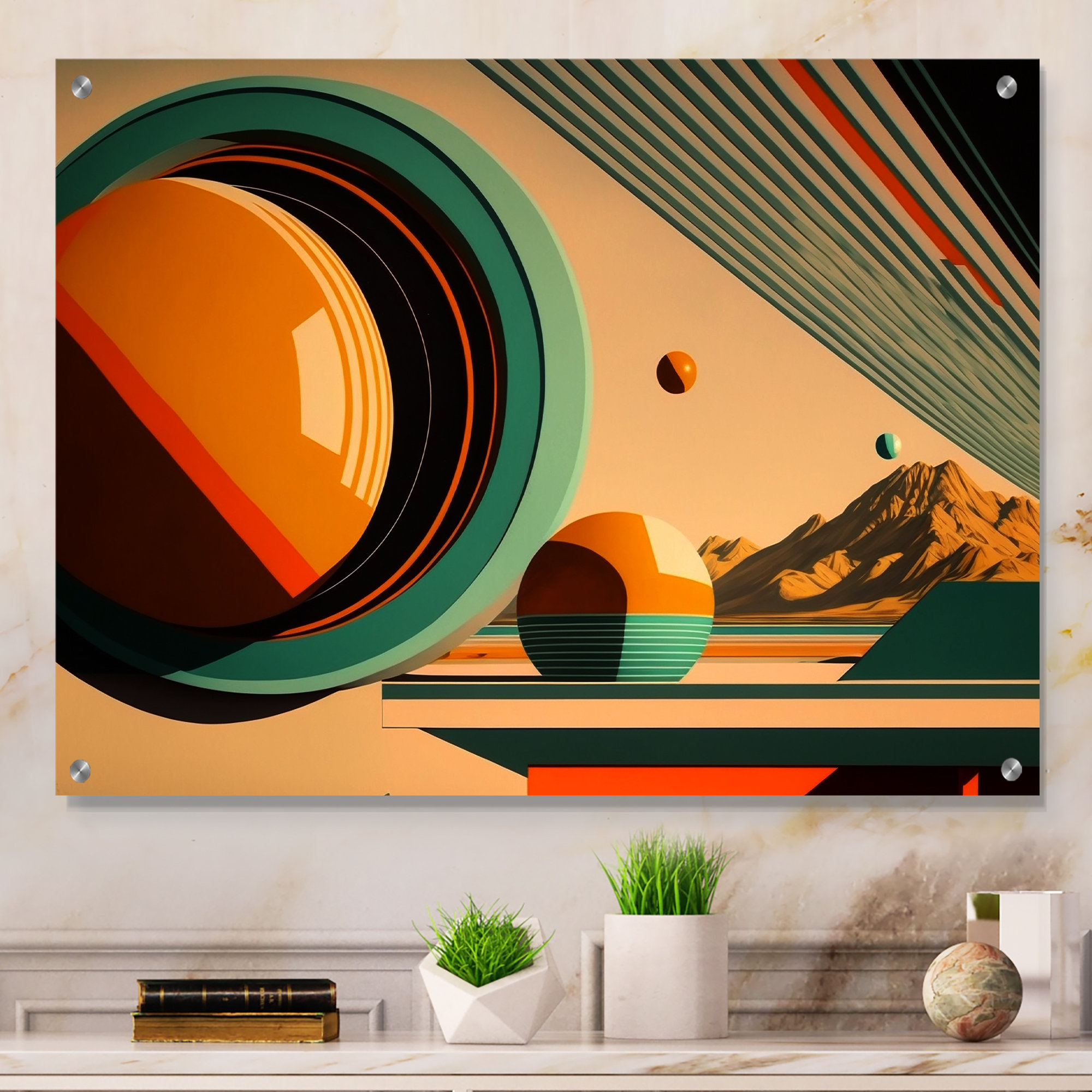 Design Art Vintage Mid-Century Graphics III - Abstract Midcentury ...