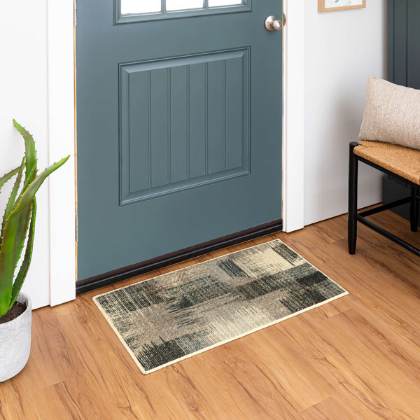 Mohawk Home Plaid Tufted Nylon Area Rug in Grey - Wayfair Canada