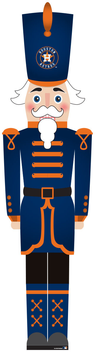 Fan Creations Houston Astros 46" Nutcracker Leaner | Wayfair