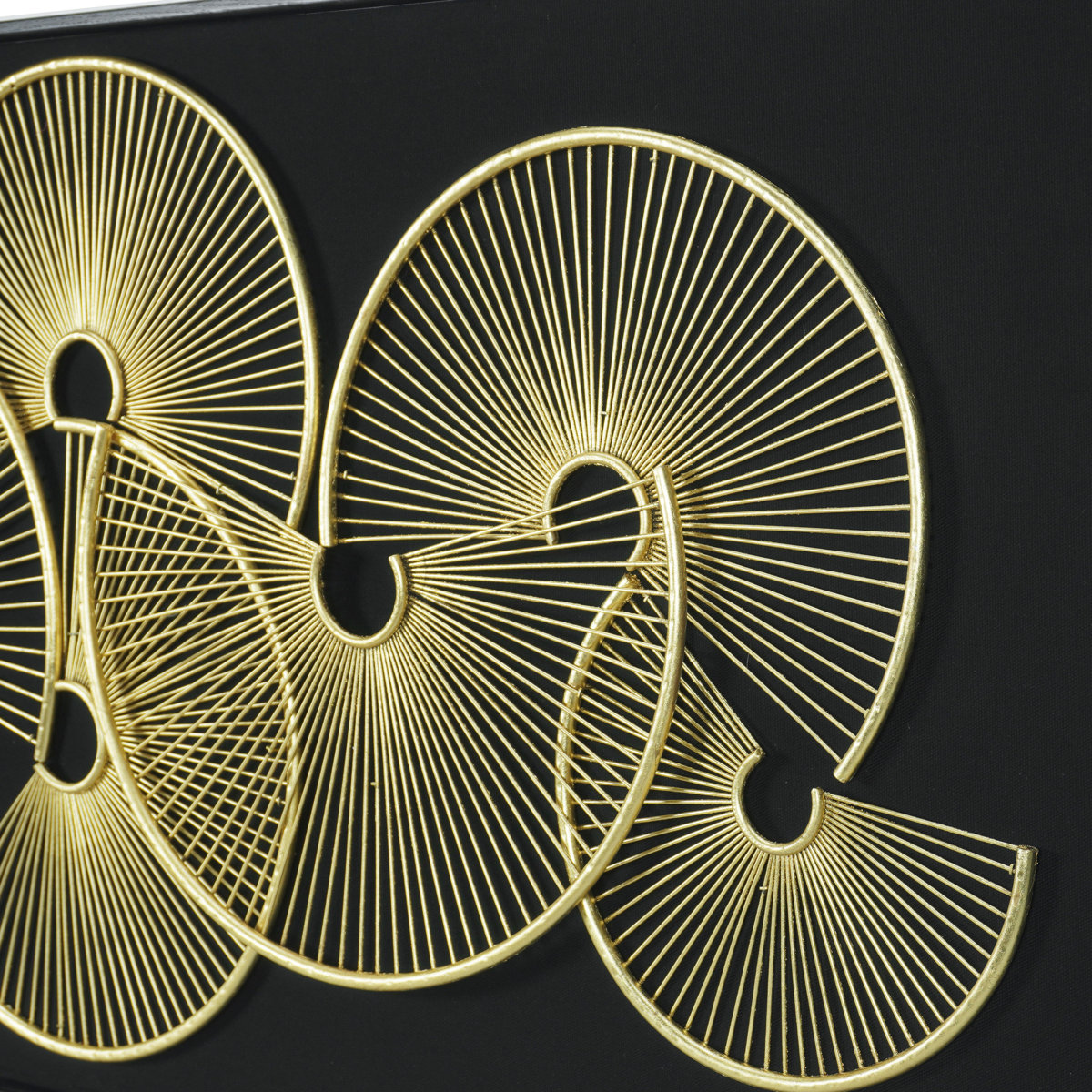 HUJI Grand Abstract Metal Wall Décor - Wayfair Canada