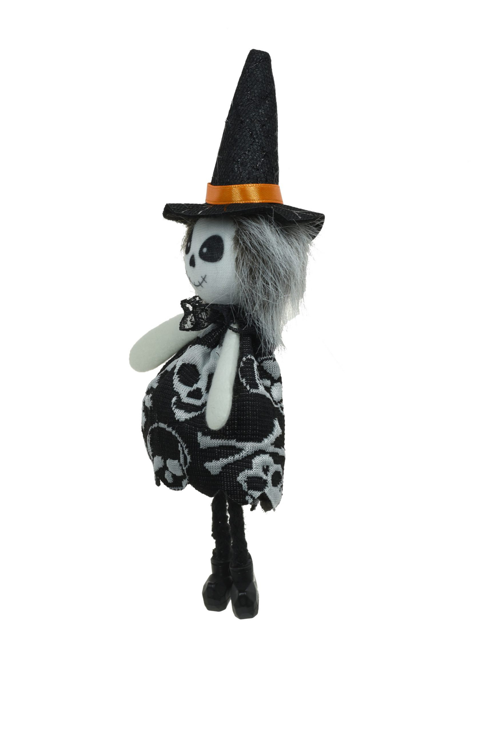Starlight Collection Black Hanging Skeleton Girl (Pack Of 8) | Wayfair