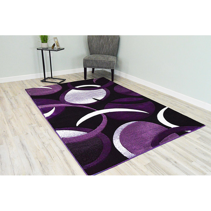 Ivy Bronx Mccampbell Abstract Rug & Reviews | Wayfair