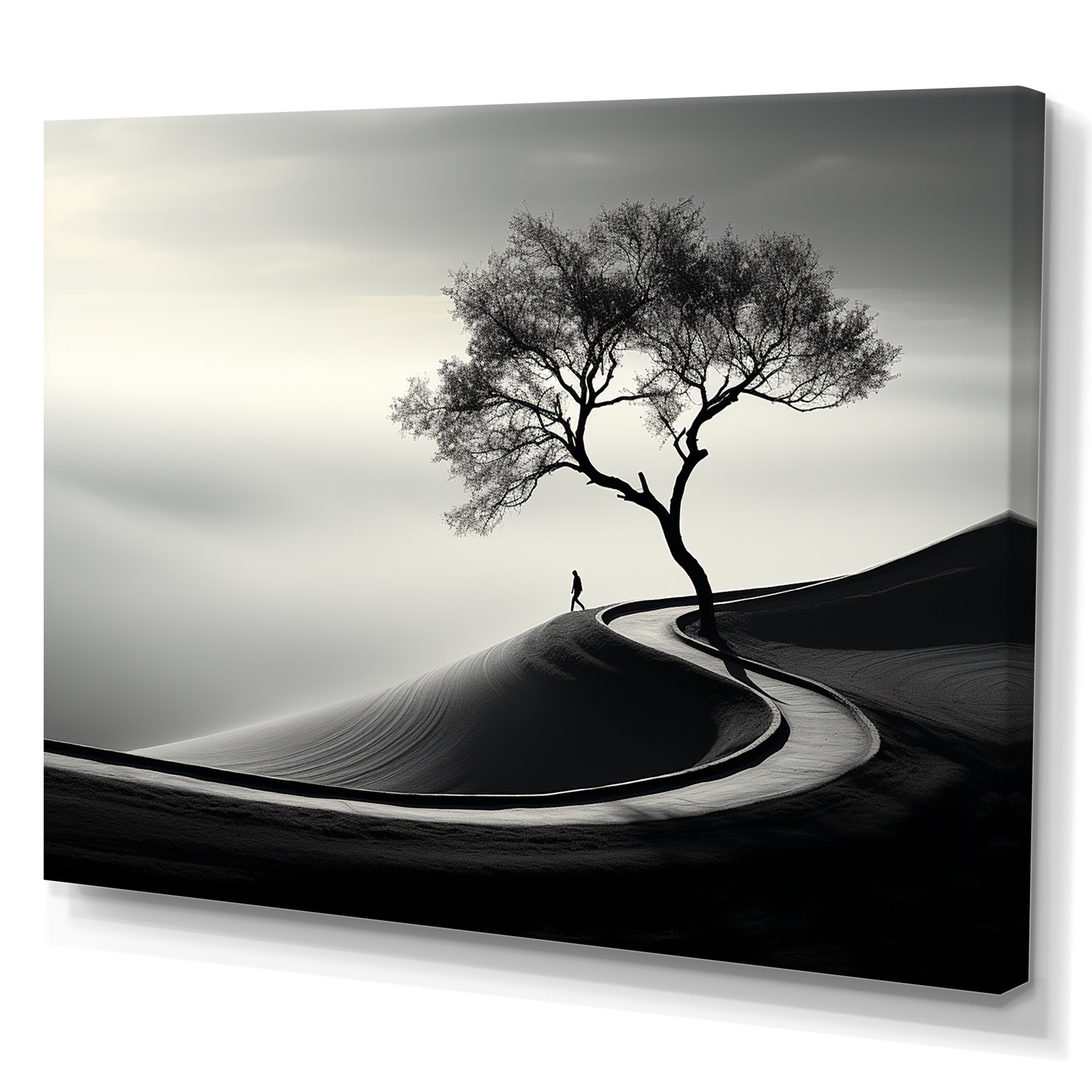 Ebern Designs Minimalism Wonderland Road Scenery - Landscapes Wall Art ...
