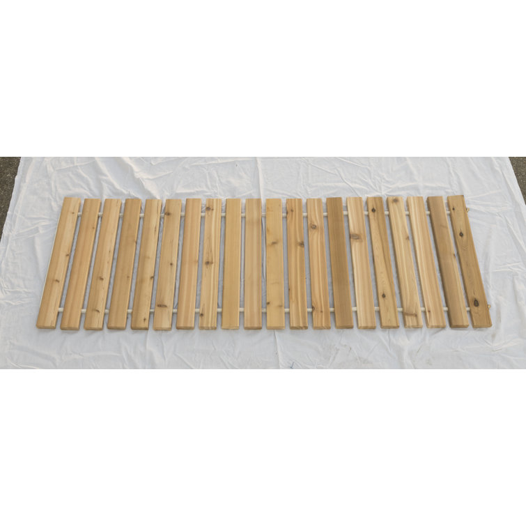 Kunkle Holdings LLC 2'' X 4'' Red Cedar Roll-Up Walkway | Wayfair