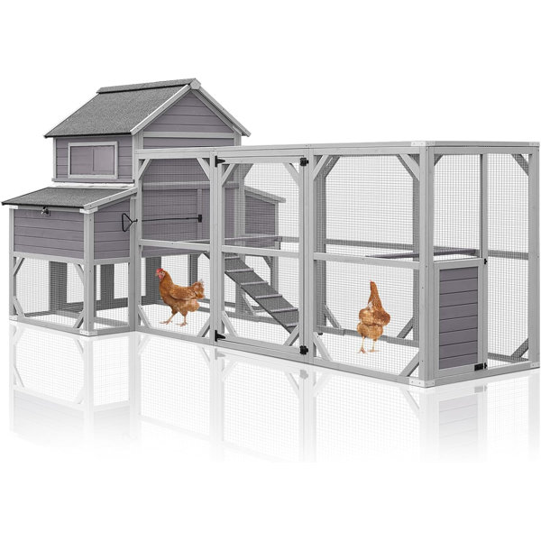 Tucker Murphy Pet™ Extra Large Chicken Coop With Run - Outdoor Chicken ...