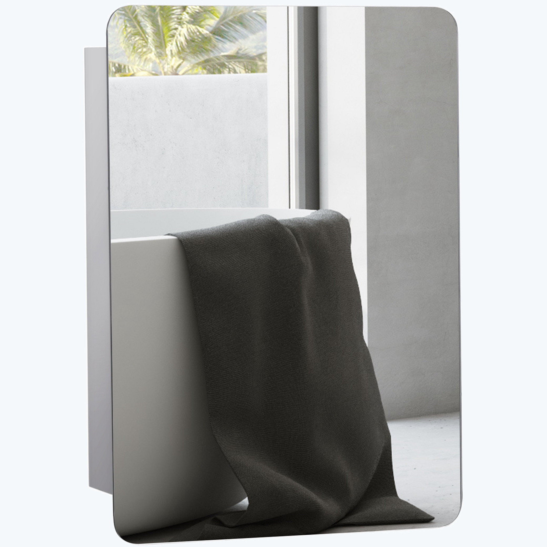 Latitude Run® Devdhari Wall Mounted Bathroom Cabinet with Mirror ...