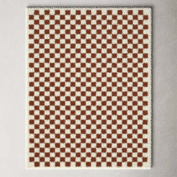 AllModern Walker Checkered Rug & Reviews | Wayfair