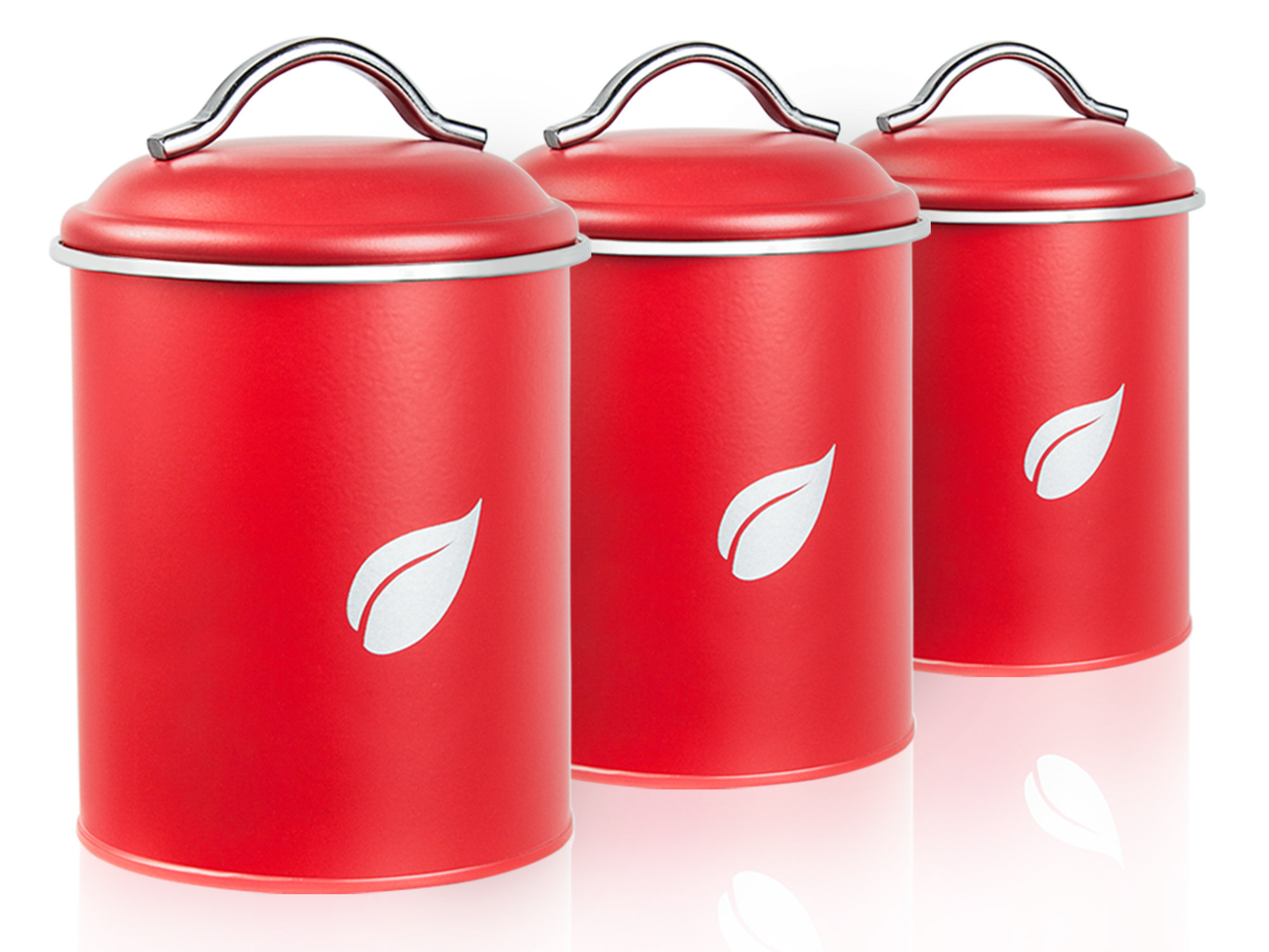 Gracie Oaks Saf-care Design Canister Kitchen Cabinet Food Storage ...