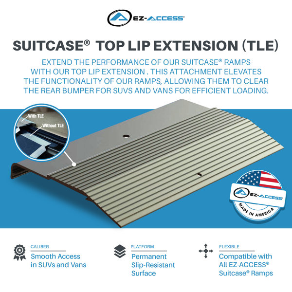 EZ-ACCESS Suitcase Top Lip Extension & Reviews | Wayfair