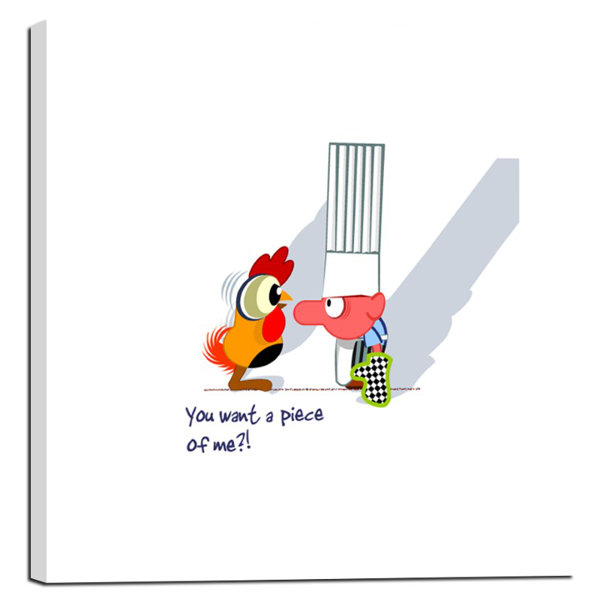 Cortesi Home « out of me » par chuck wimmer, impression sur toile ...