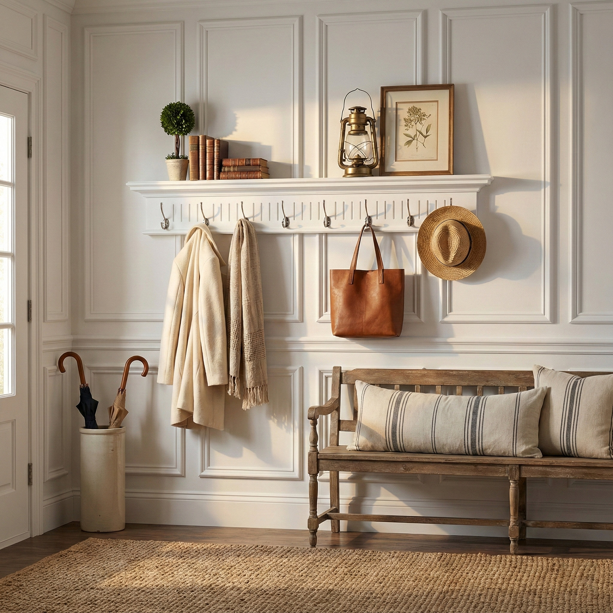 Canora Grey Arlean 8 Hook Coat Rack | Wayfair