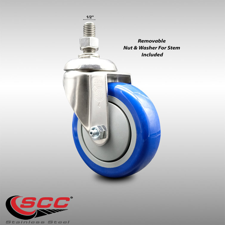 Service Caster Polyurethane Swivel Caster | Wayfair