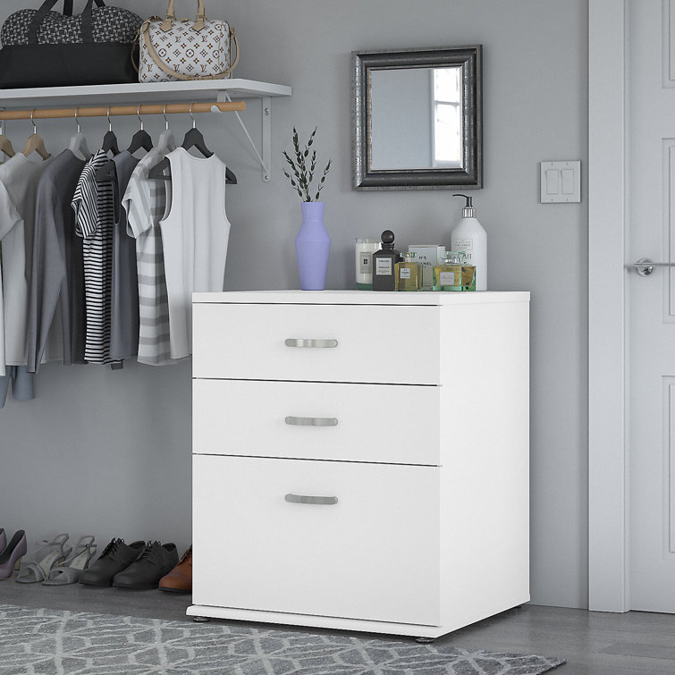 Bush Business Furniture 30" Closet Organizer with Drawers | Wayfair