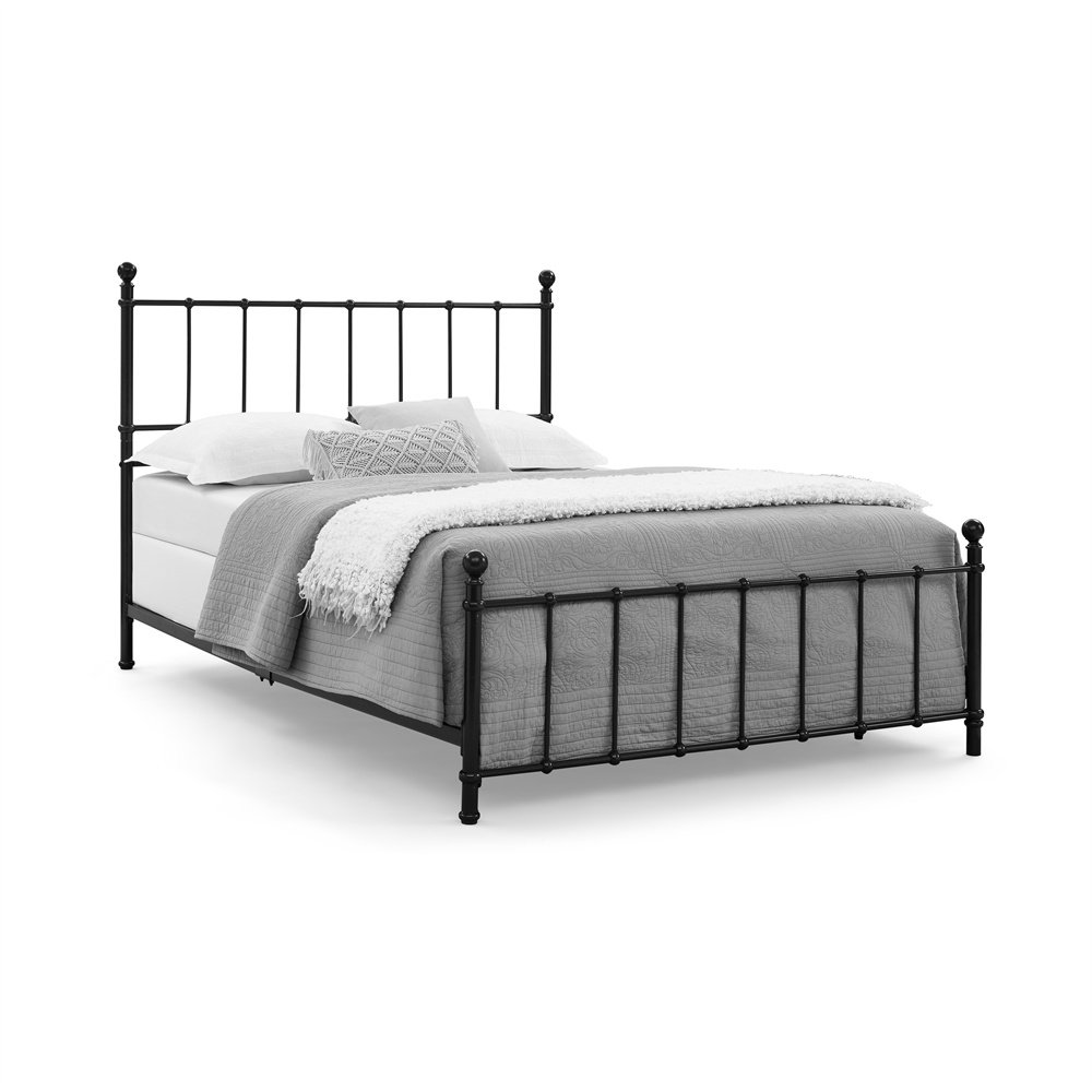 Red Barrel Studio® Aaron Flat Rail Spindle Metal Bed | Wayfair