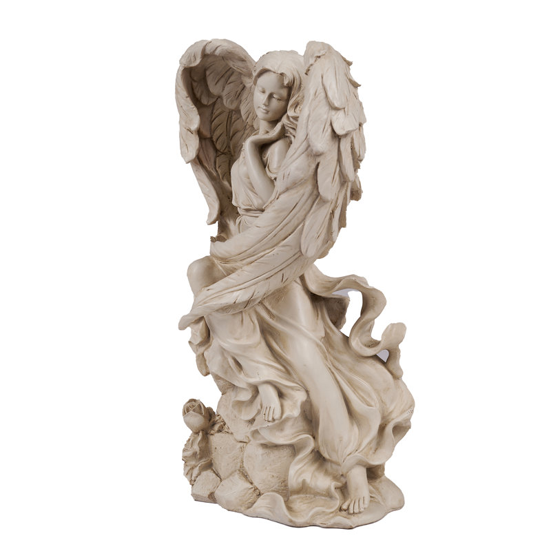 Hi-Line Gift Ltd. Sitting Angel Statue & Reviews | Wayfair