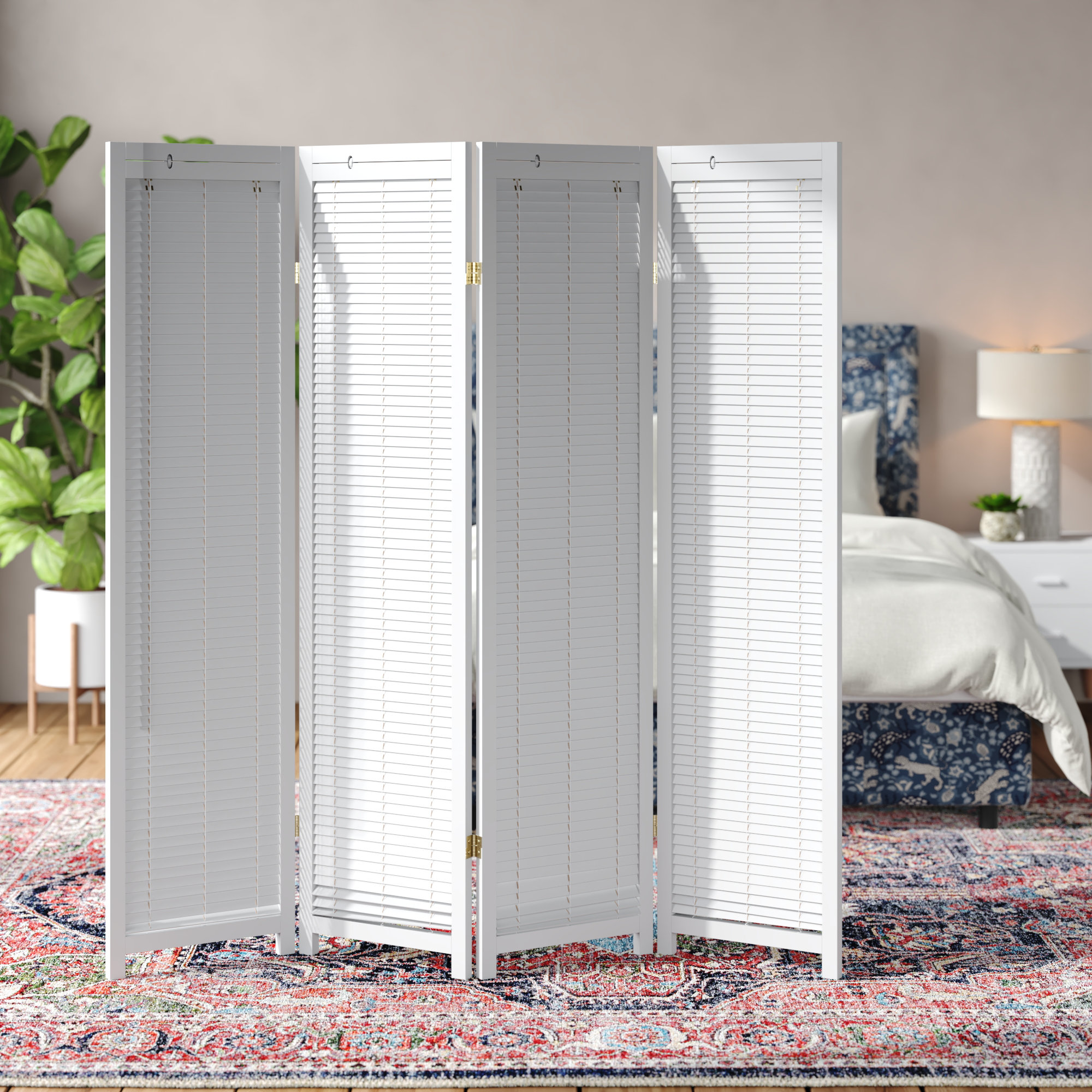 Langley Street® Allbritton 68" H Adjustable Venetian Blinds Room ...