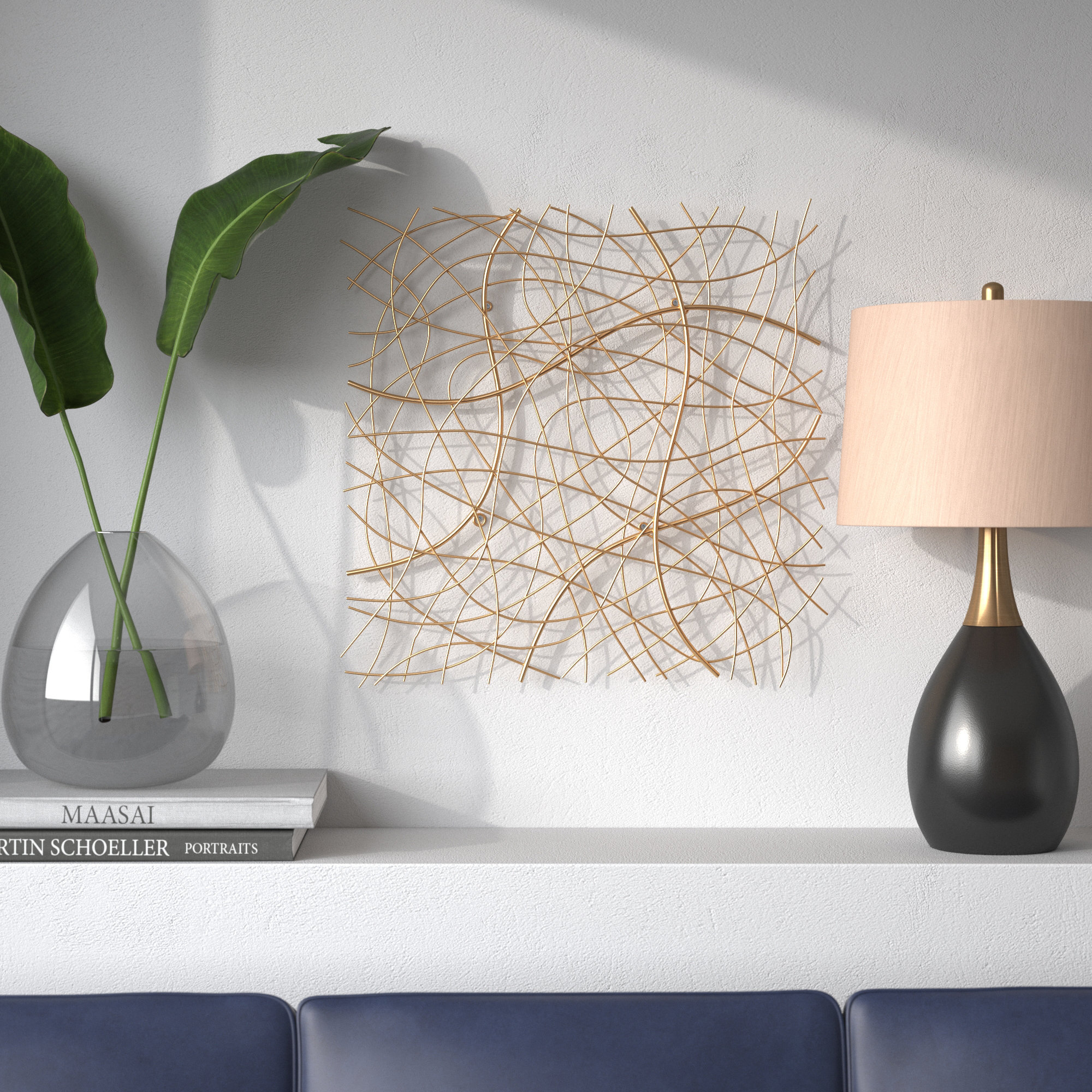 Mercury Row Abstract Square Metal Wall Décor & Reviews - Wayfair Canada