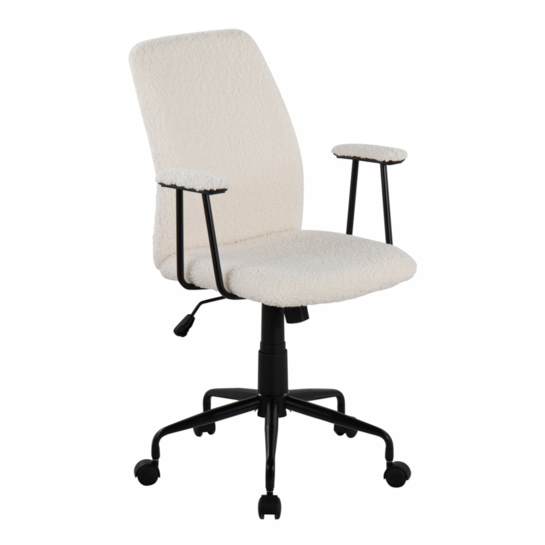 Ebern Designs Otsburg Sherpa Office Chair | Wayfair