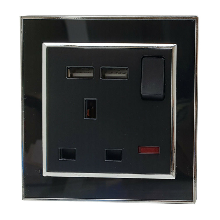 Symple Stuff Hattaway Wall Mounted Socket | Wayfair.co.uk
