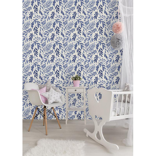 Ophelia & Co. Tuscola Peel & Stick Floral Roll | Wayfair