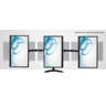Mount-It Full Motion Adjustable Triple Monitor Stand | 3 Monitor Stand ...