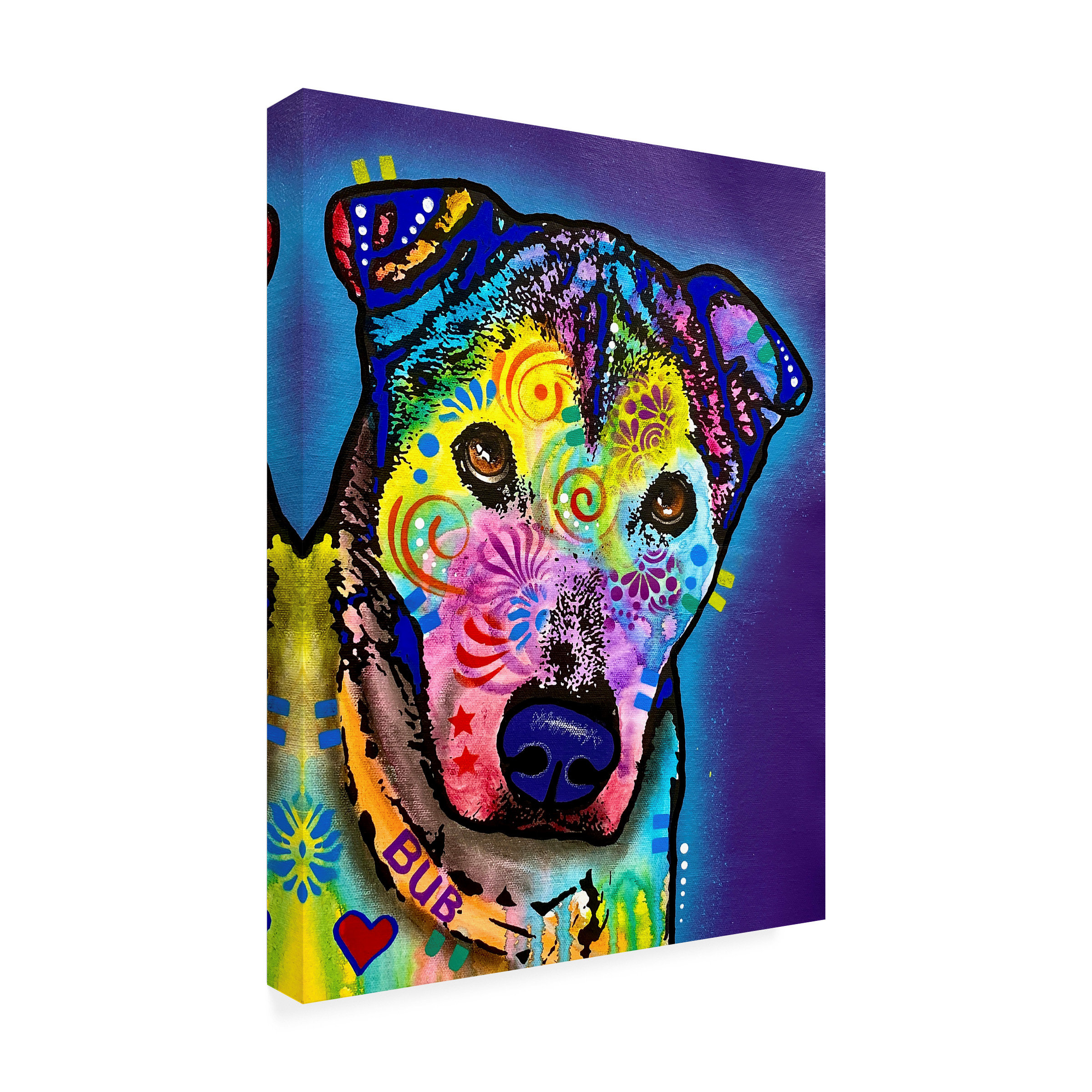 Winston Porter Helvi Stand On Canvas by Dean Russo Print | Wayfair