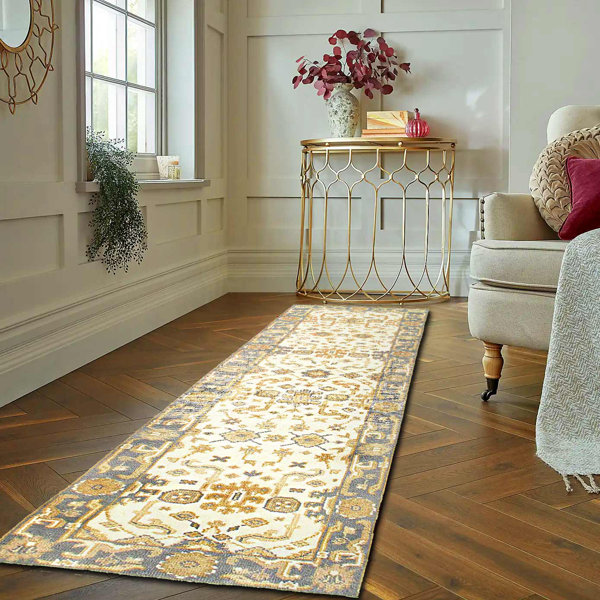 Pasargad NY One-of-a-Kind 2'5" X 9'9" New Age Runner Wool Area Rug in ...